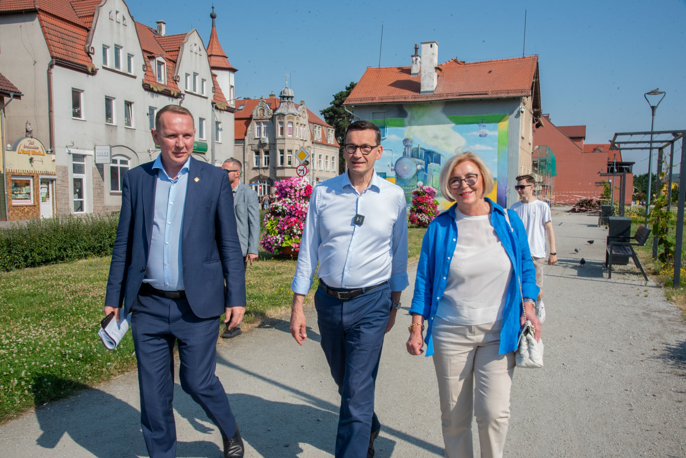BOGATYNIA - Odwiedzili kluczowe miejsca na terenie miasta i gminy ...